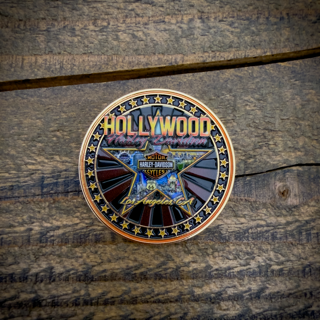 Hollywood Star Challenge Coin - Unique Collectible for Collectors ...